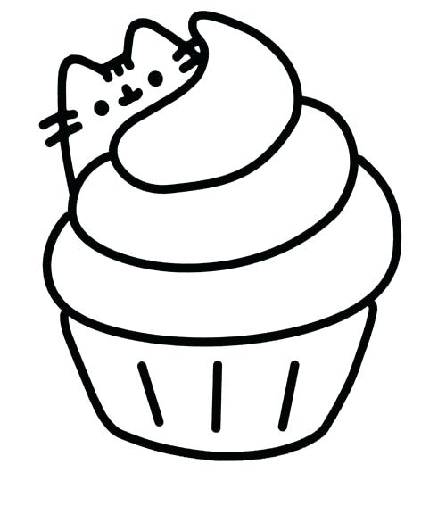 Coloring pages Pusheen free printable for kids
